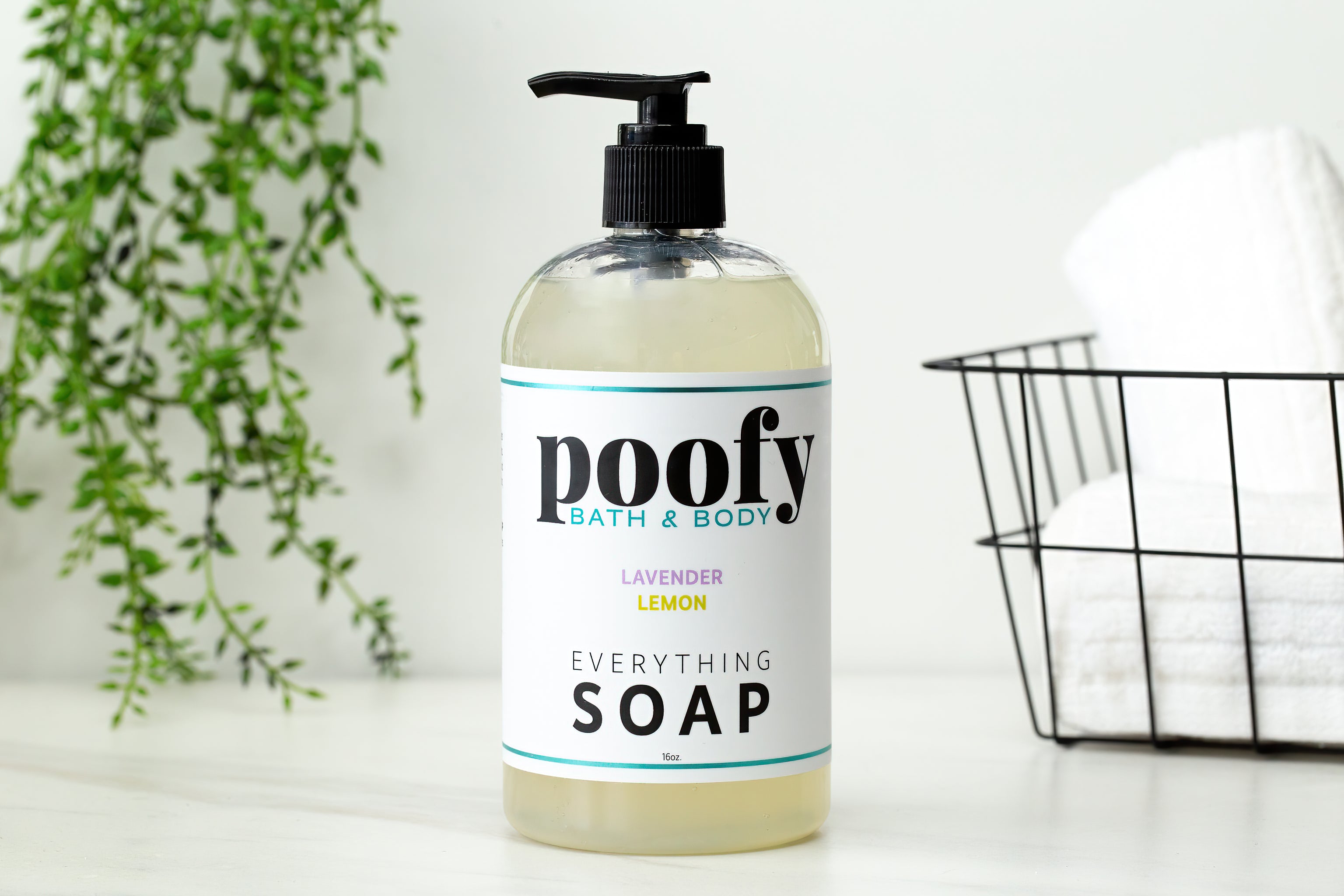 Organic Liquid Soaps | Natural Hand and Body Wash – Poofy Organics