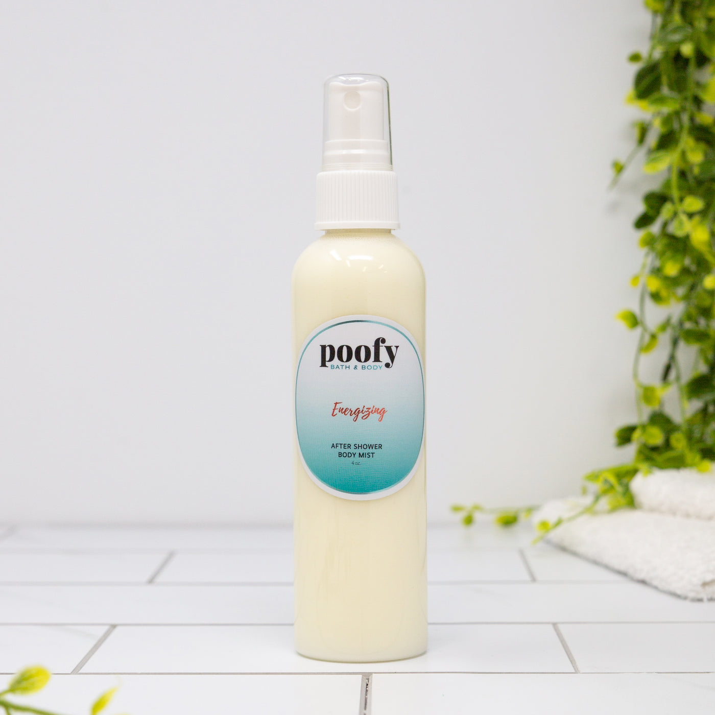 Energizing After Shower Body Mist – Poofy Organics
