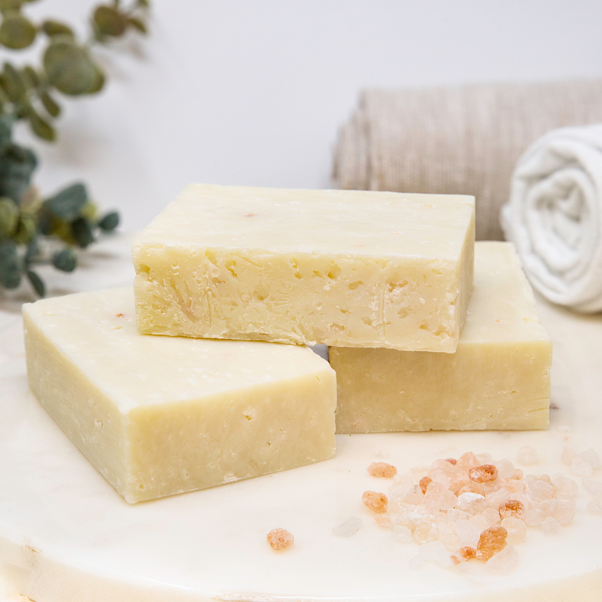 Himalayan Salt Face & Body Soap Bar – Poofy Organics