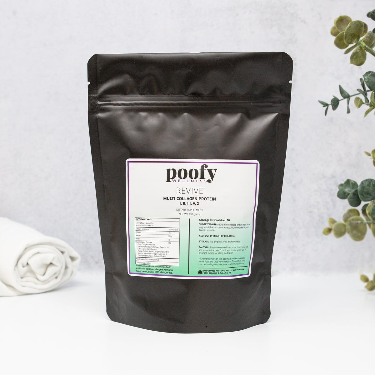 Revive Multi Collagen Protein Powder – Poofy Organics