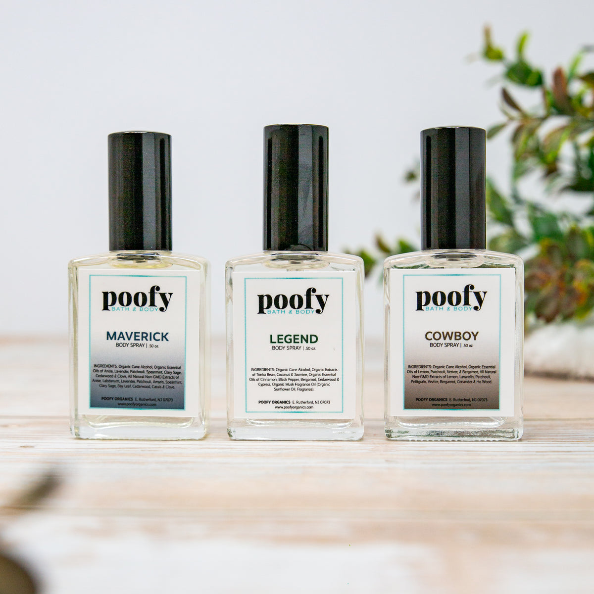 Body Spray Set for Men – Poofy Organics