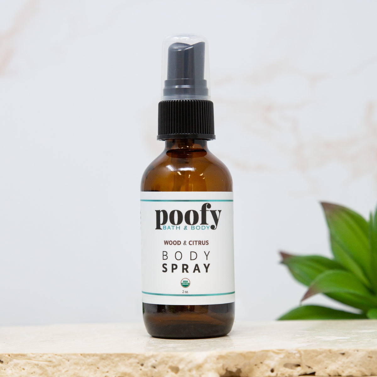 Wood & Citrus Body Spray Organic – Poofy Organics